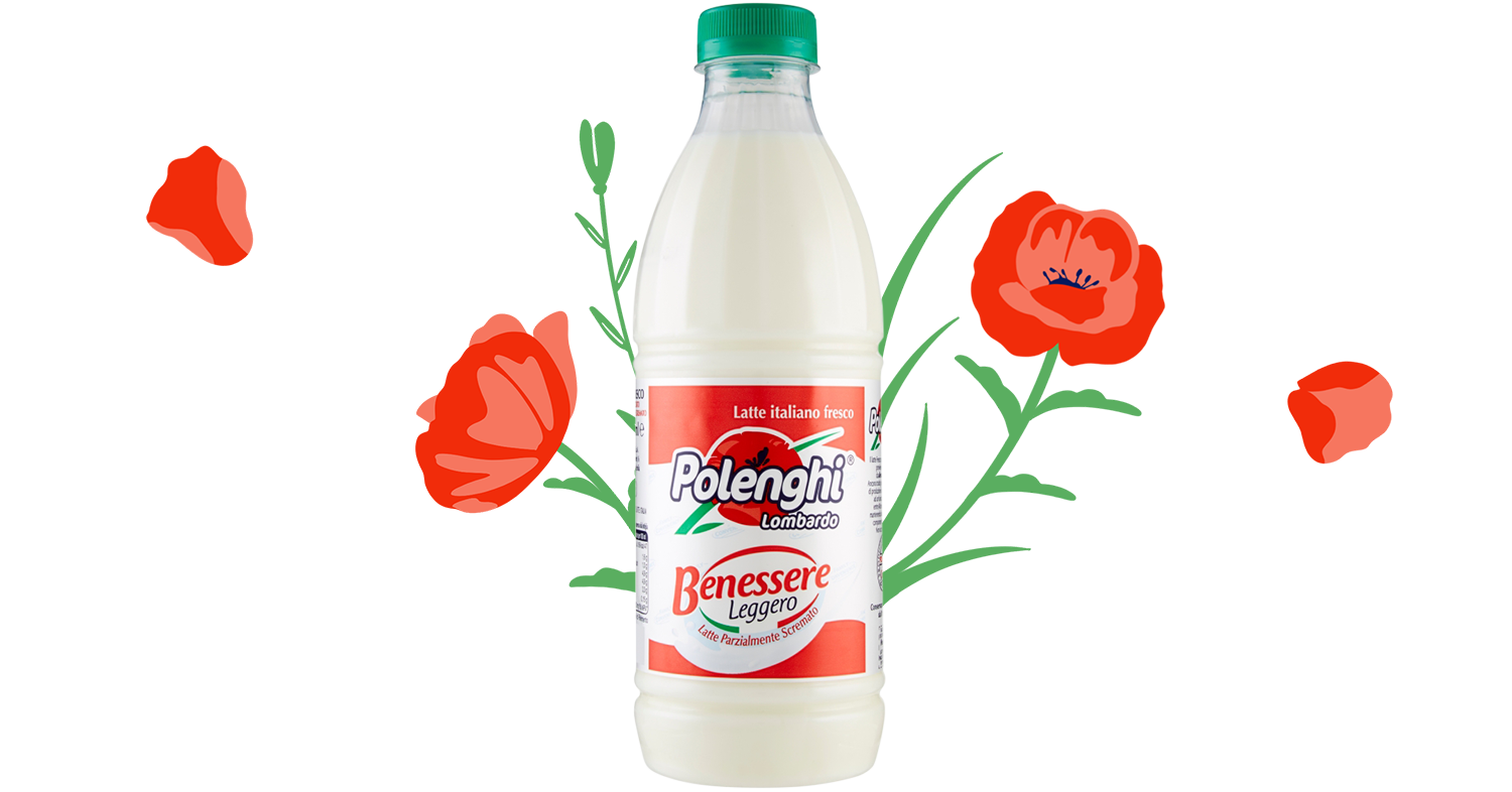 Fresh Italian Partially Skimmed Milk - Polenghi Lombardo